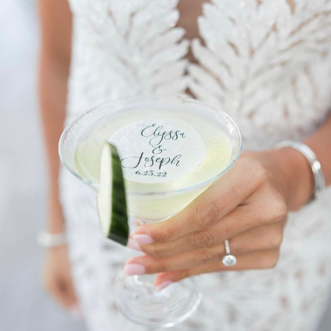 Merry Christmas Edible Drink Cocktail Topper – Cake Stuff to Go