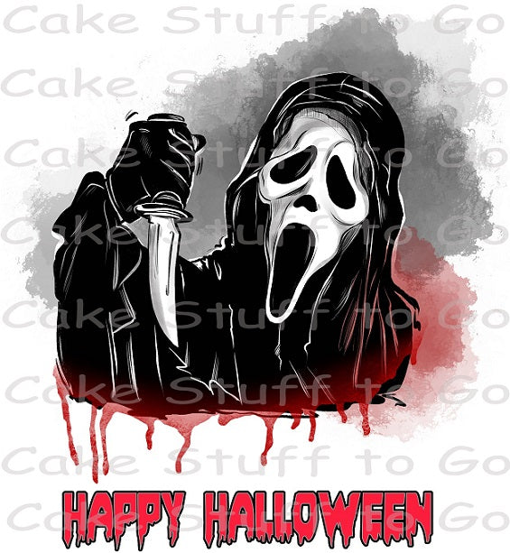 Halloween Scream Edible Cake Topper – Cake Stuff to Go