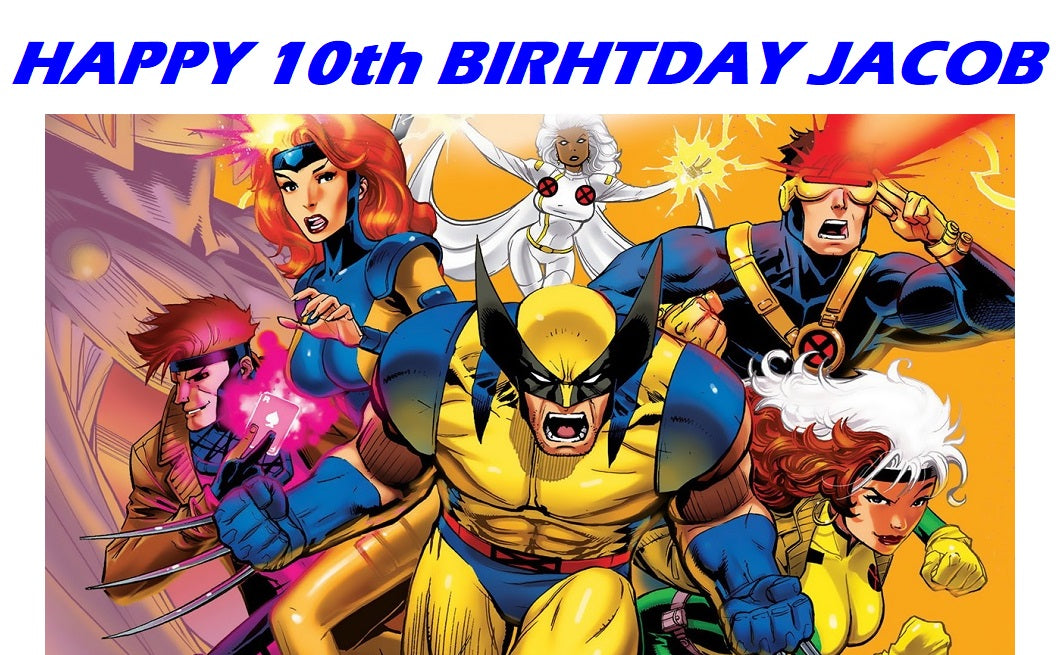 X-Men Edible Cake Topper – Cake Stuff to Go