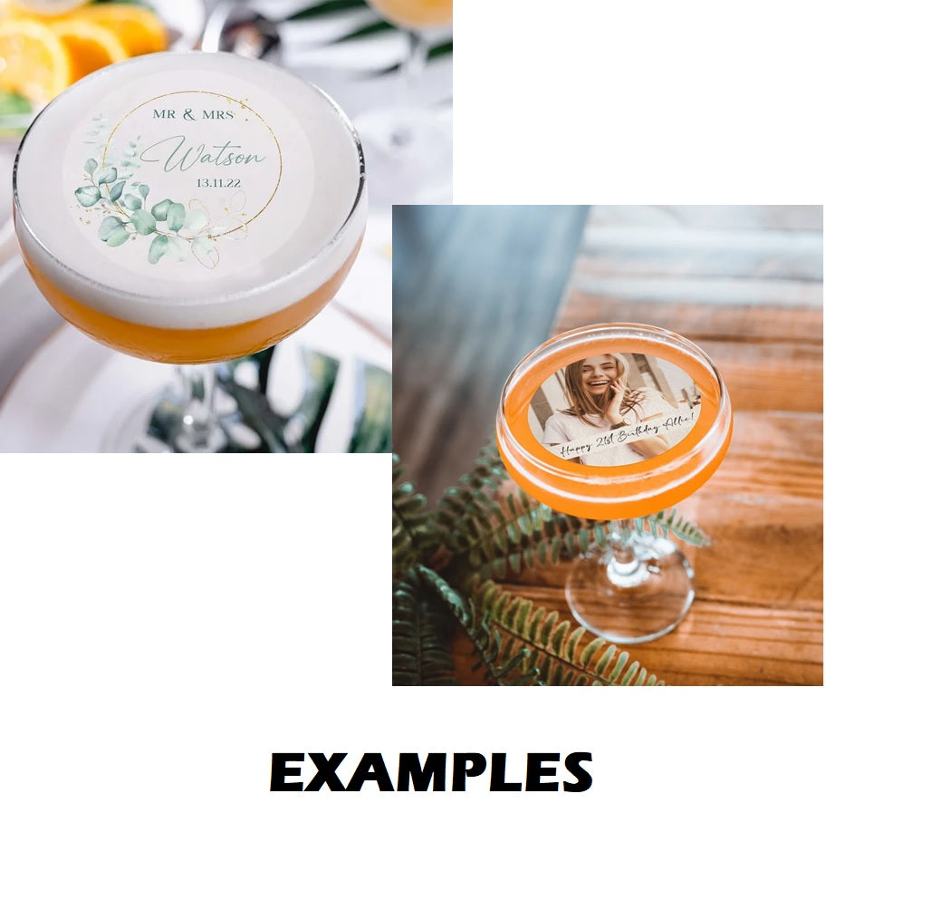 Merry Christmas Edible Drink Cocktail Topper – Cake Stuff to Go