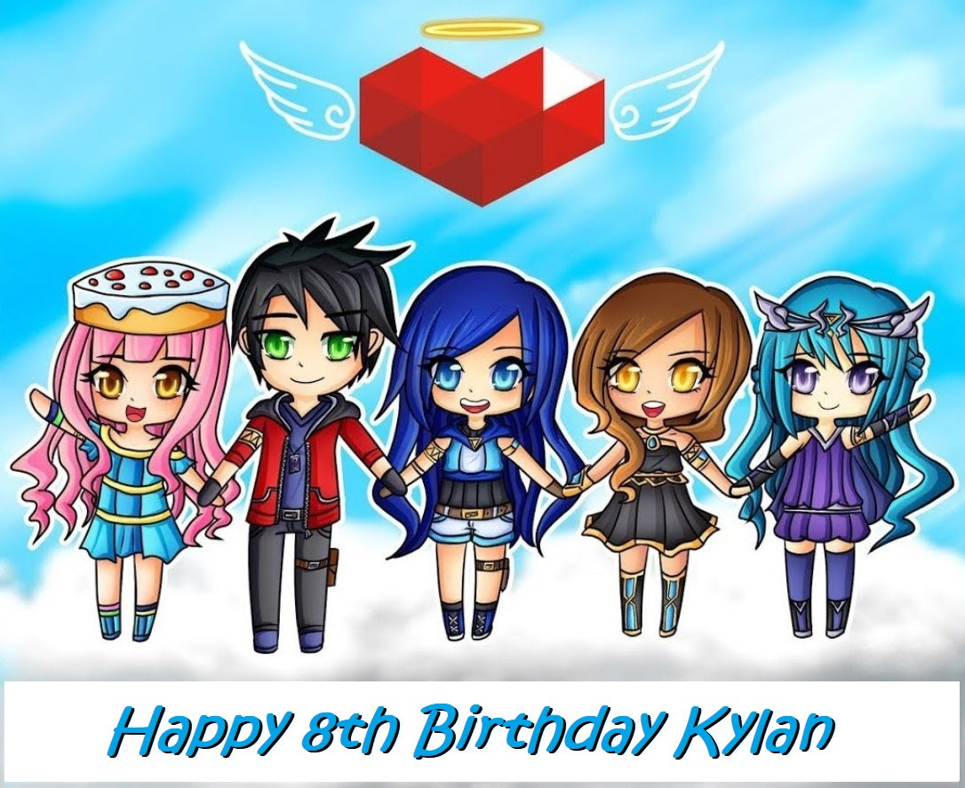 Funneh and the Crew Edible Cake Topper Image Decoration – Cake Stuff to Go