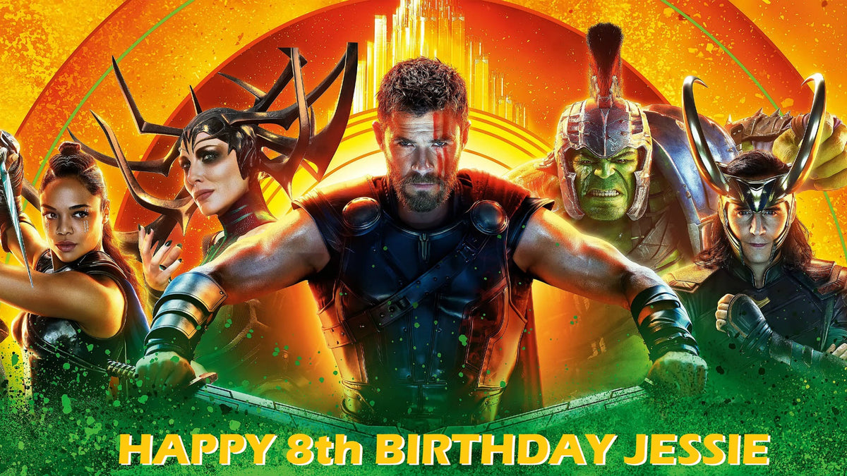 Thor Ragnarok Edible Cake Topper – Cake Stuff to Go