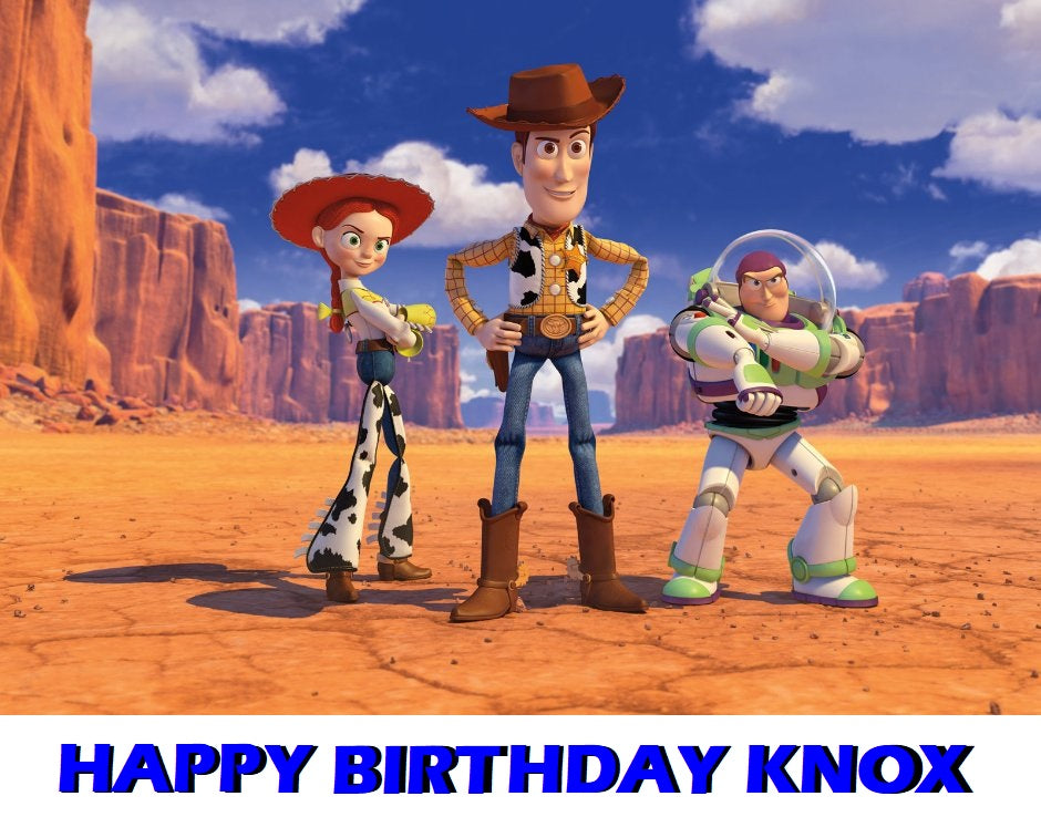 Toy Story Edible Cake Topper – Cake Stuff to Go